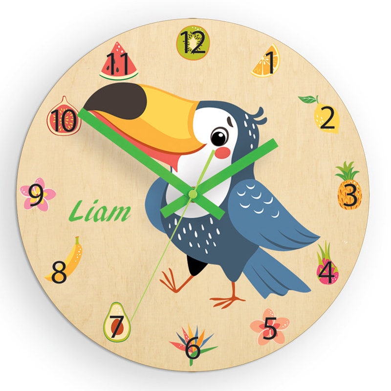 Children Wall Clock - Etsy