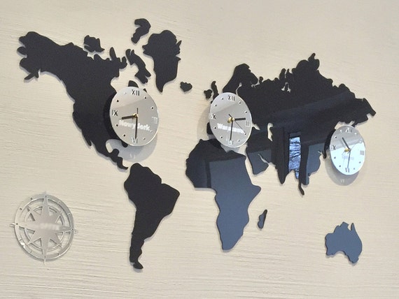World Clock Wall