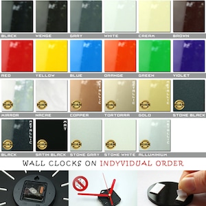 Wall Falling Numbers Modern Clock Large Wall Clock Gift Wall Decor ...