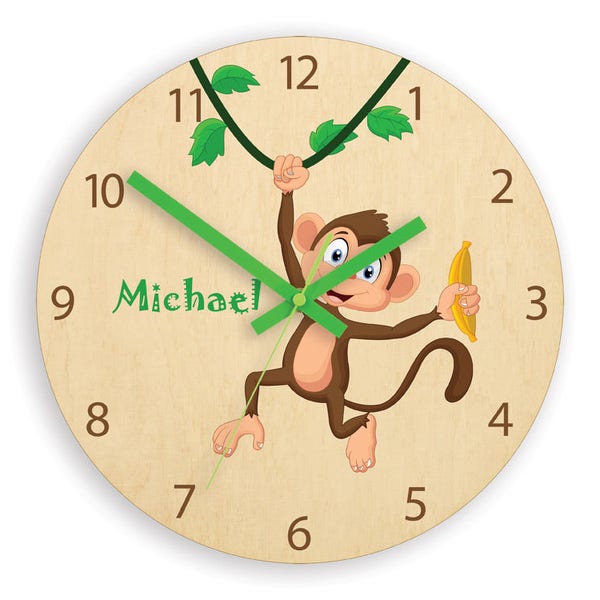 Children Wall Clock - Etsy