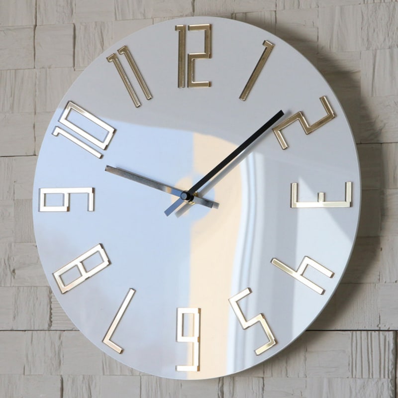 Modern Wall Clock - Etsy