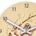 Children Wall Clock With Sloth, Large Silent Clock 30cm / 11,81 - Etsy