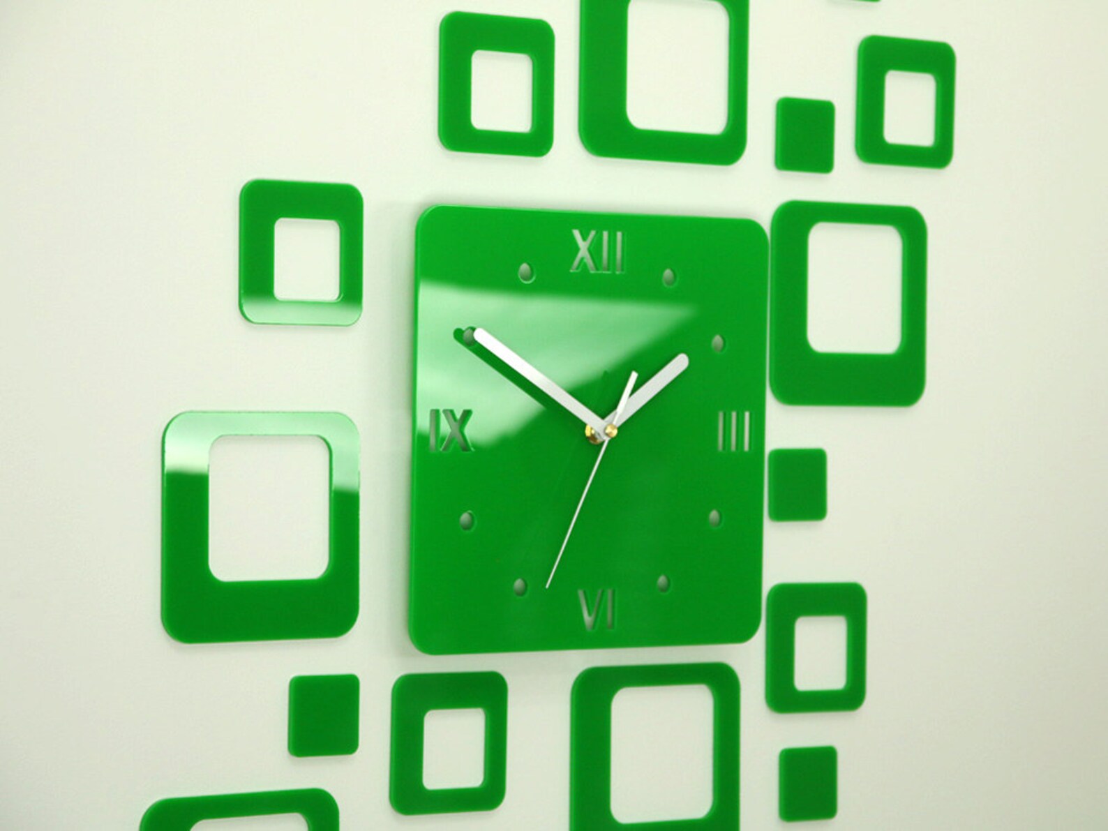 Wall Clock ROME Modern Clock Modern Wall Clock Unique Wall | Etsy