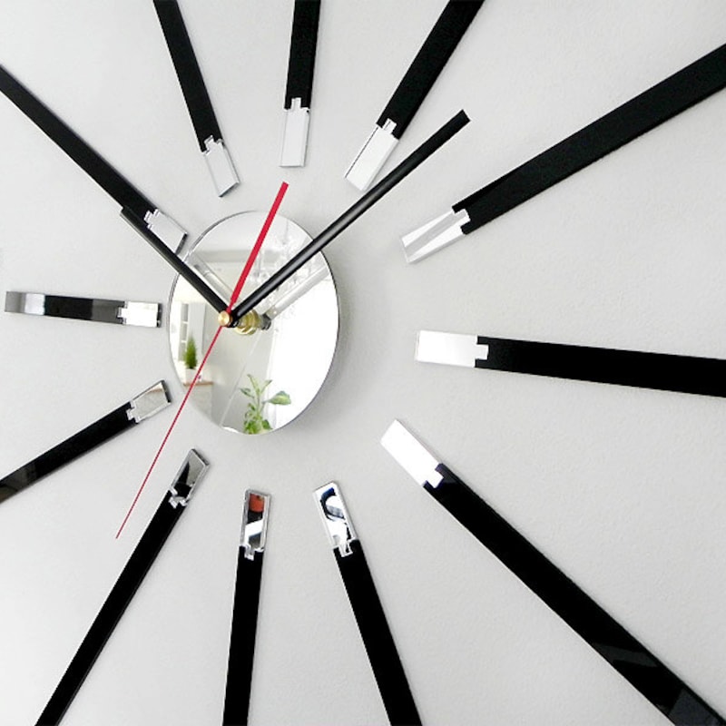 Reverse Clock - Etsy