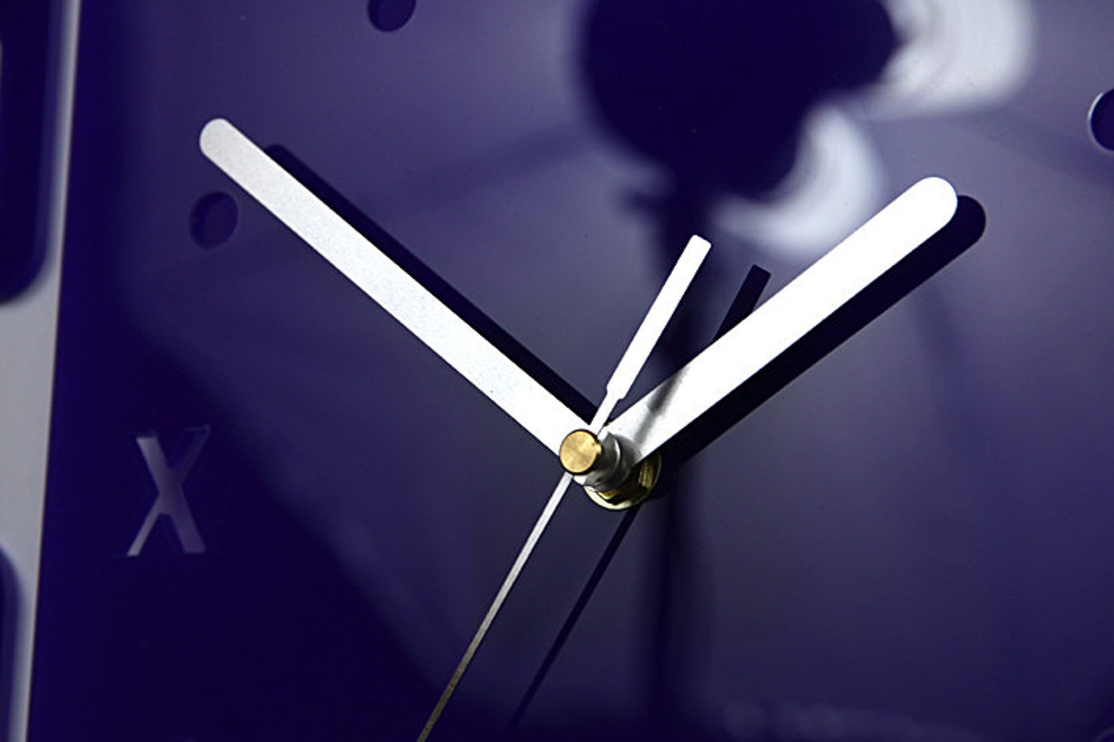 Wall Clock ROME VIOLET Modern Clock Gift Wall Decoration Wall | Etsy