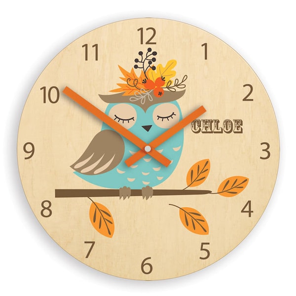 Children Wall Clock - Etsy
