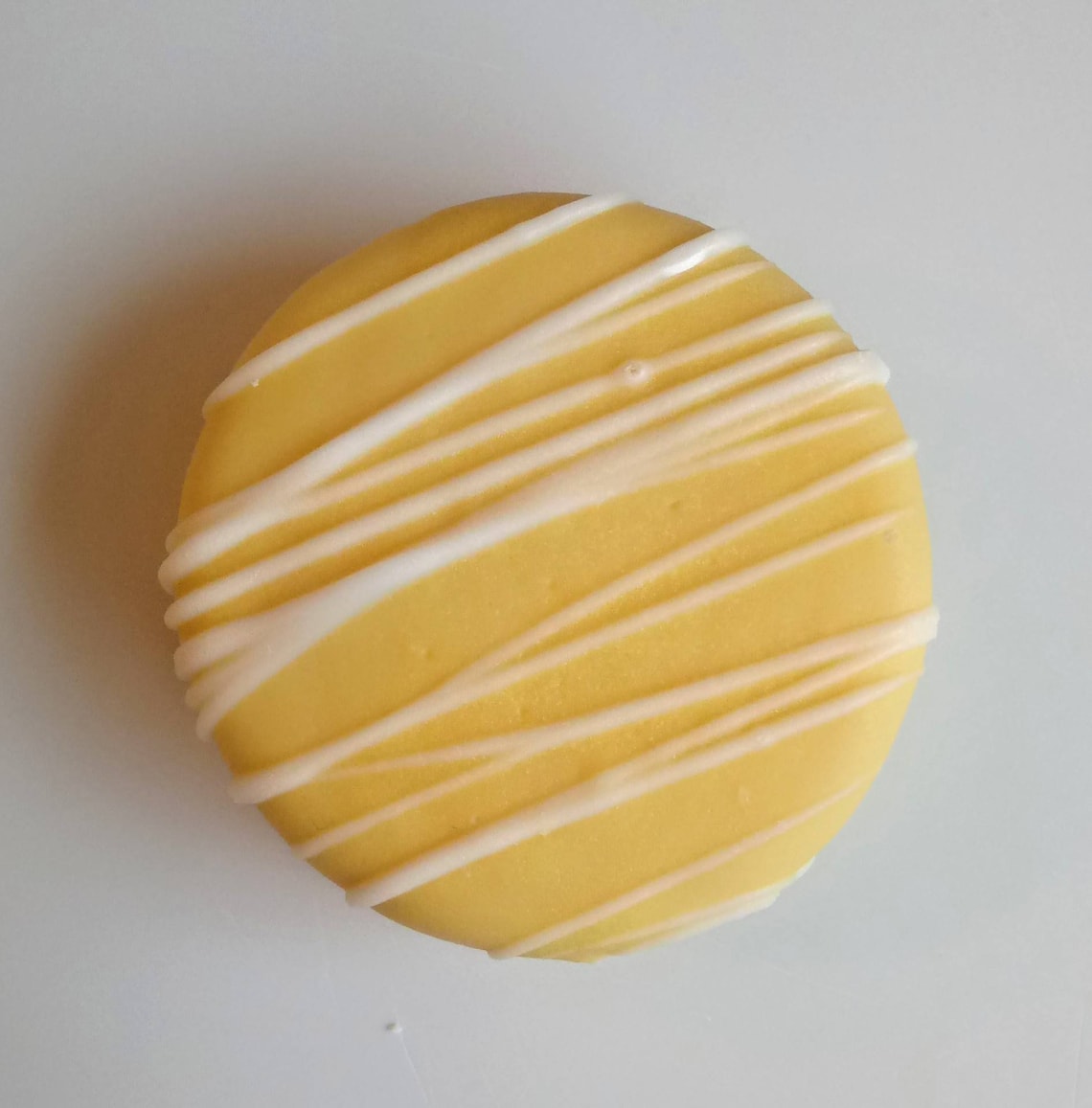 12 Yellow Chocolate Covered Oreo Cookies With White Chocolate - Etsy