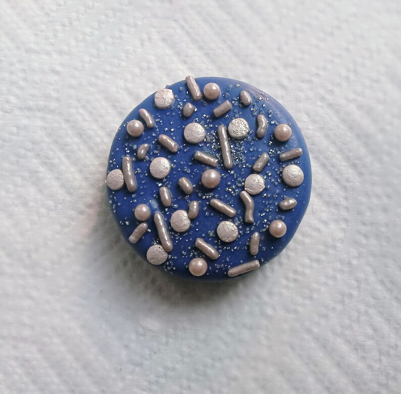 Royal Blue and Silver Chocolate Party Pack cookies | Etsy