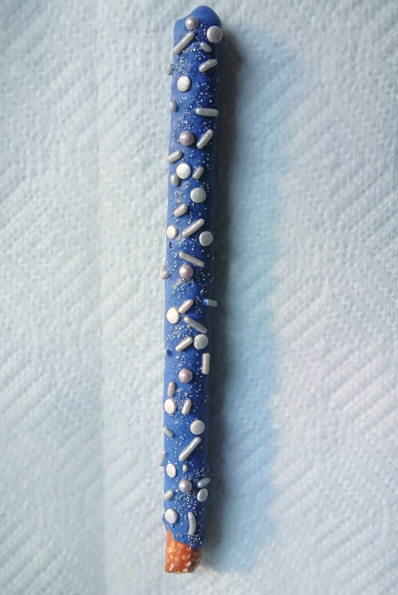 Royal Blue and Silver Chocolate Party Pack Cookies - Etsy