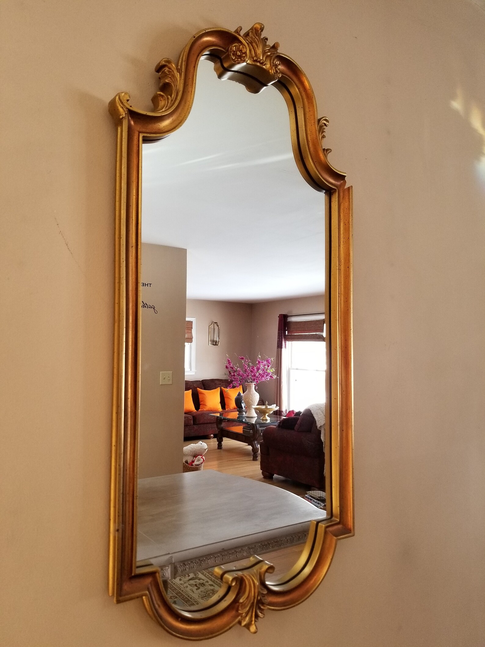 Vintage Ornate Mirror, Mirror, Wall Decor, Home Accessory, Home ...