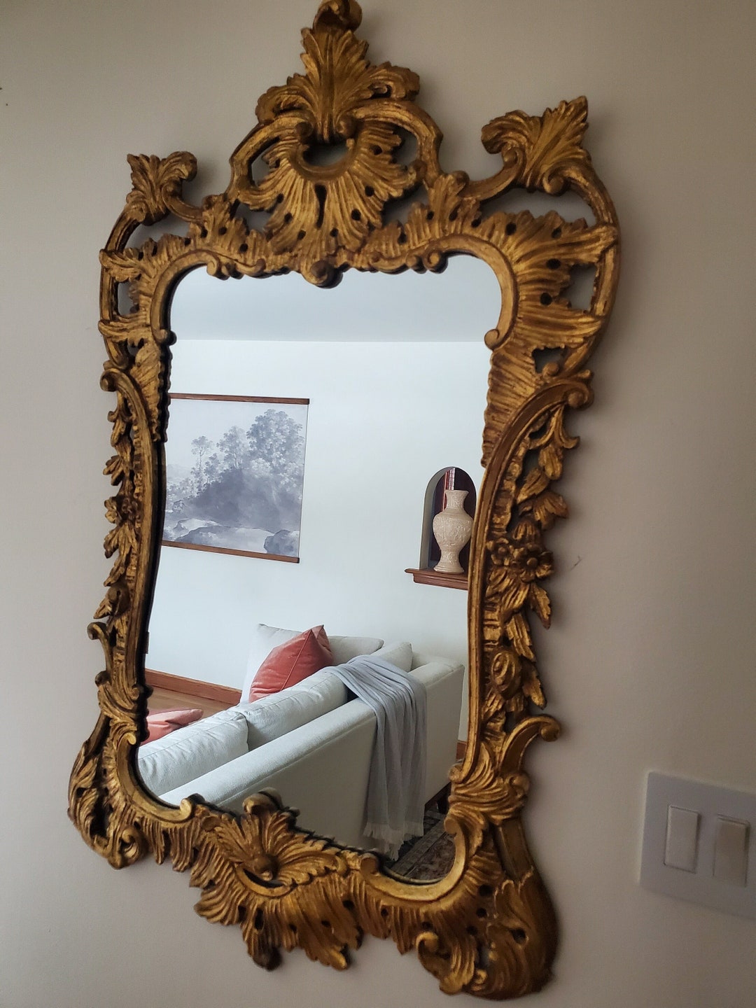 Vintage Mirror by Labarge, Mirror, Home Decor, Salon, Wedding Decor ...