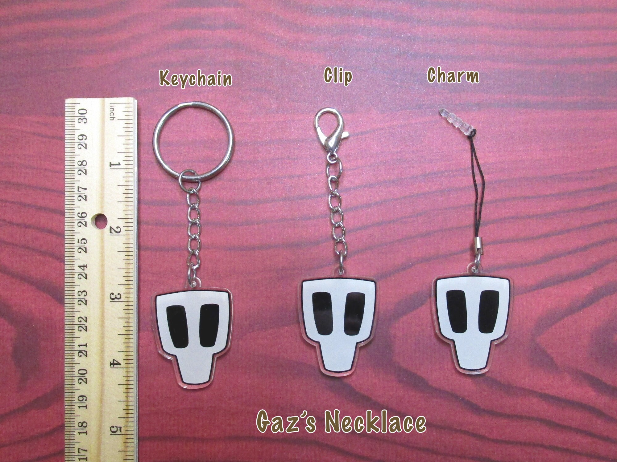 Invader ZIM Symbol Clear Acrylic Keychain Clip or Phone - Etsy