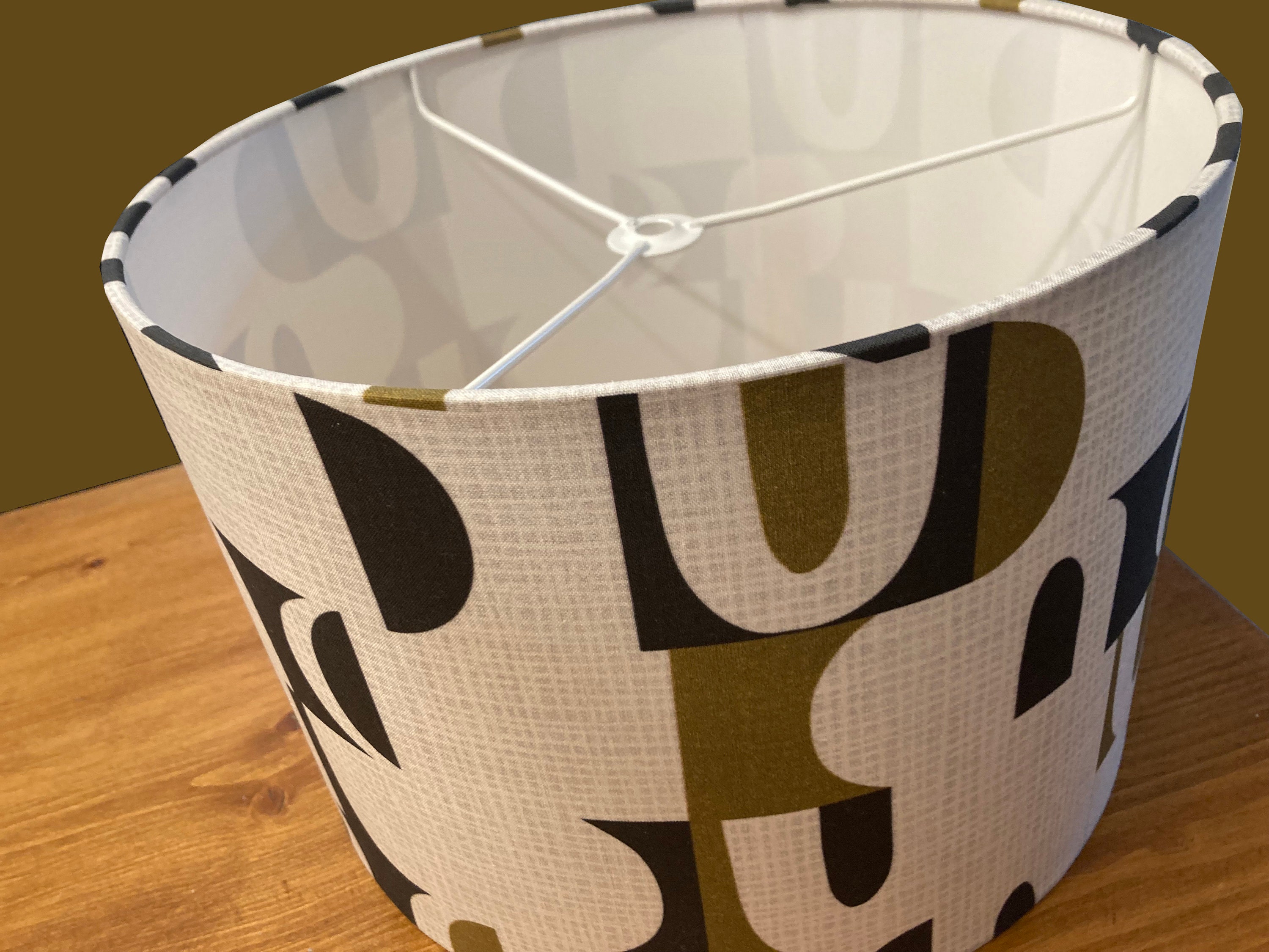 Scandinavian Modern Custom Lampshade Lamp Shade Designer Mid - Etsy