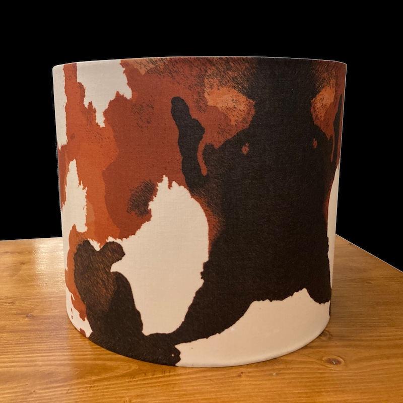 Cowhide Lamp Shade - Etsy