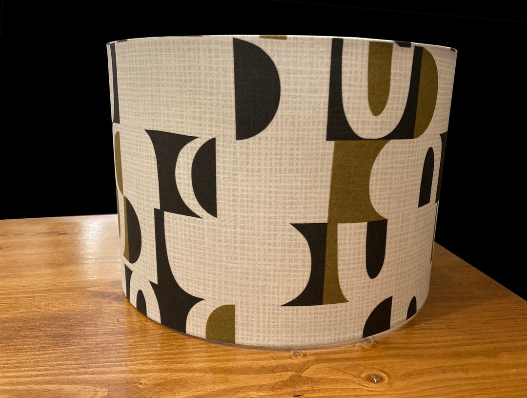 Scandinavian Modern Custom Lampshade Lamp Shade, Designer Mid Century ...