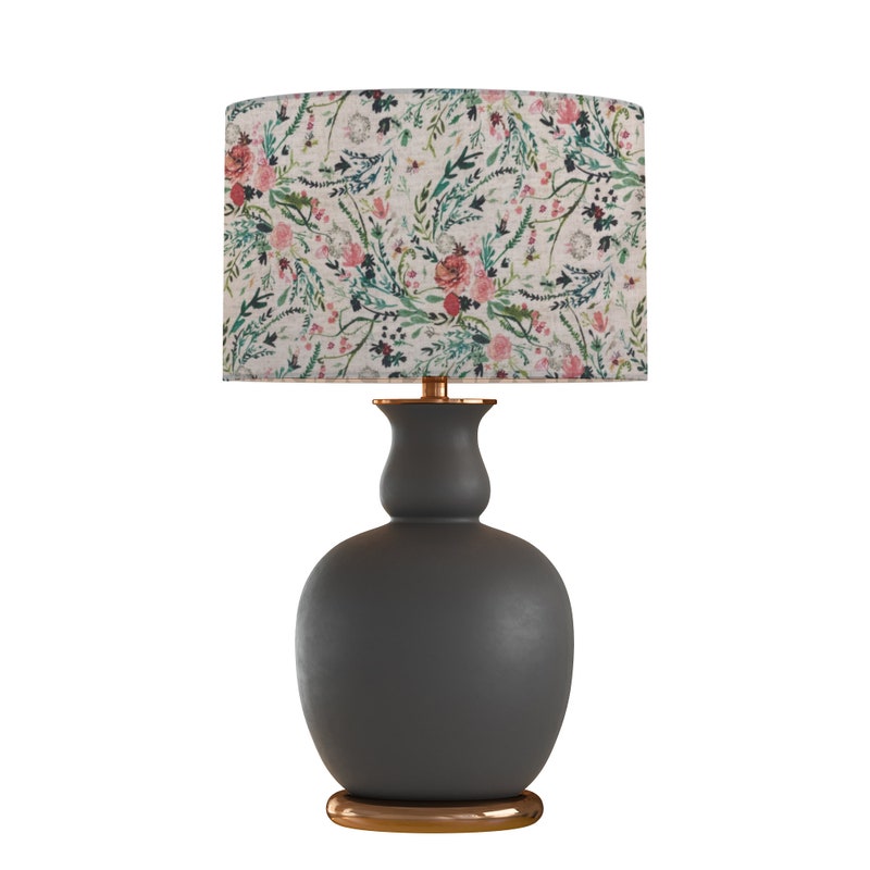 Embroidered Lamp Shade - Etsy