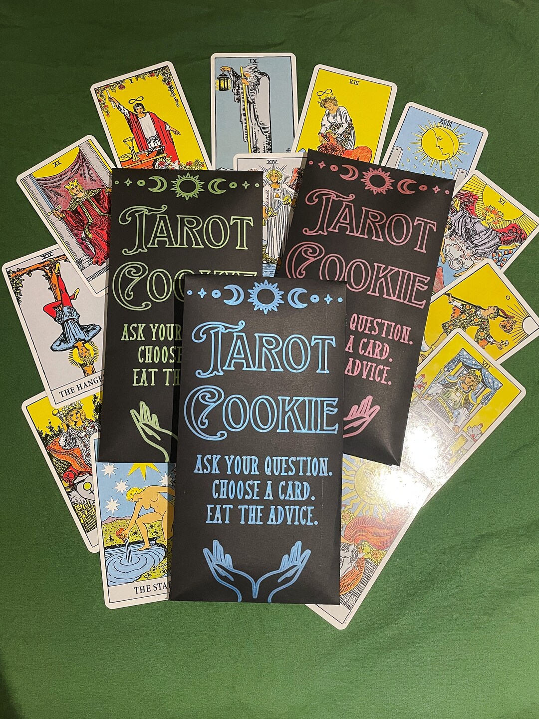 Tarot Cookie Edible Tarot Reading - Etsy
