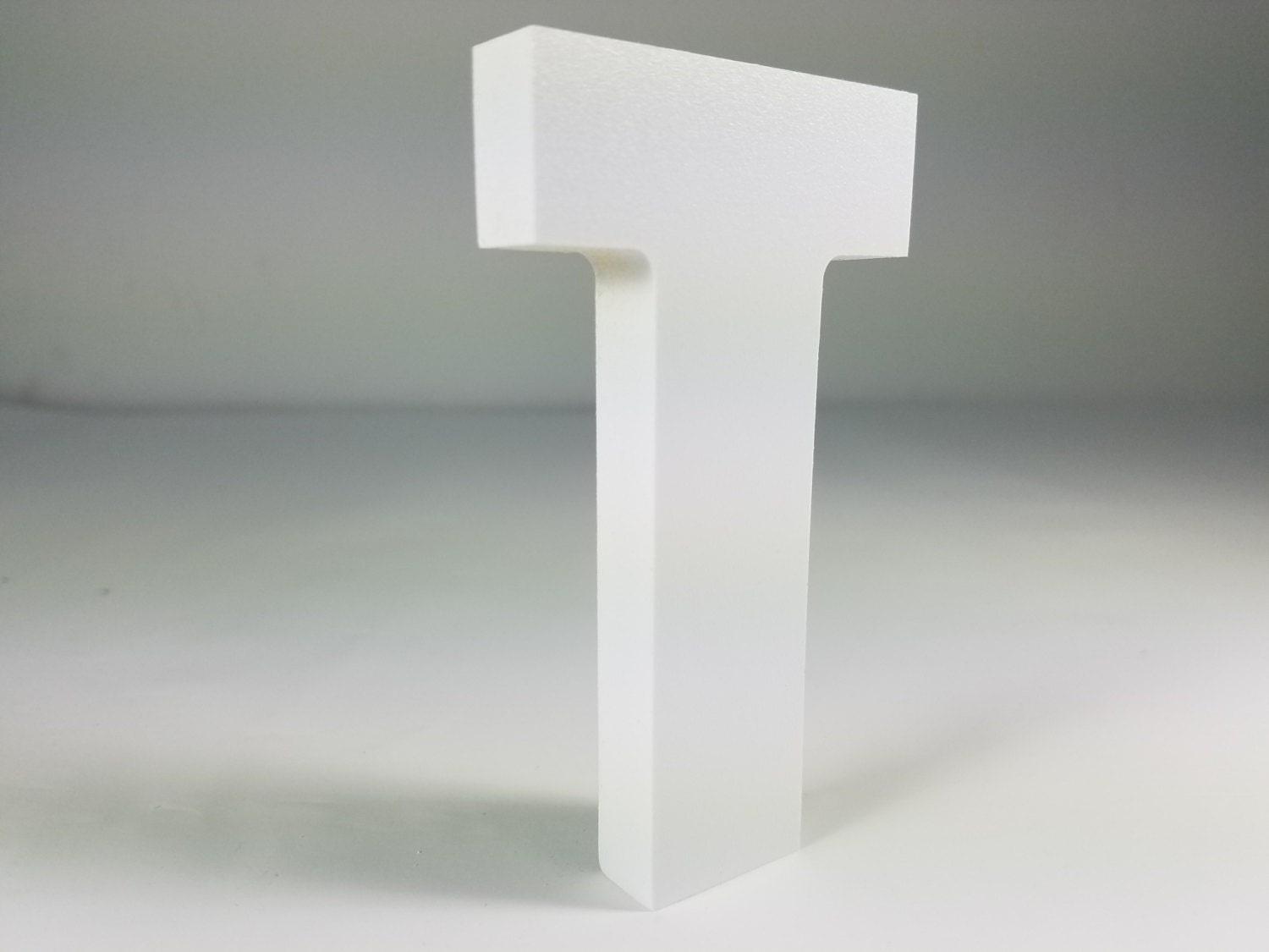 1/2" Thick White PVC Letters - Etsy