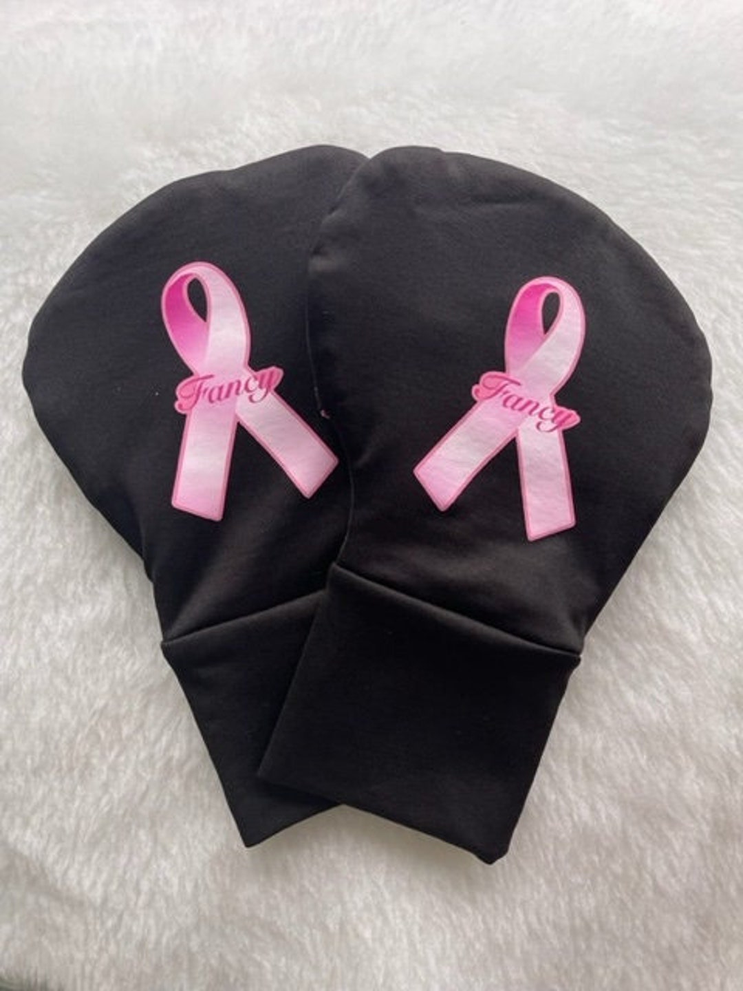 Runcozy Mitt - Breast Cancer Logo/fancy - Etsy