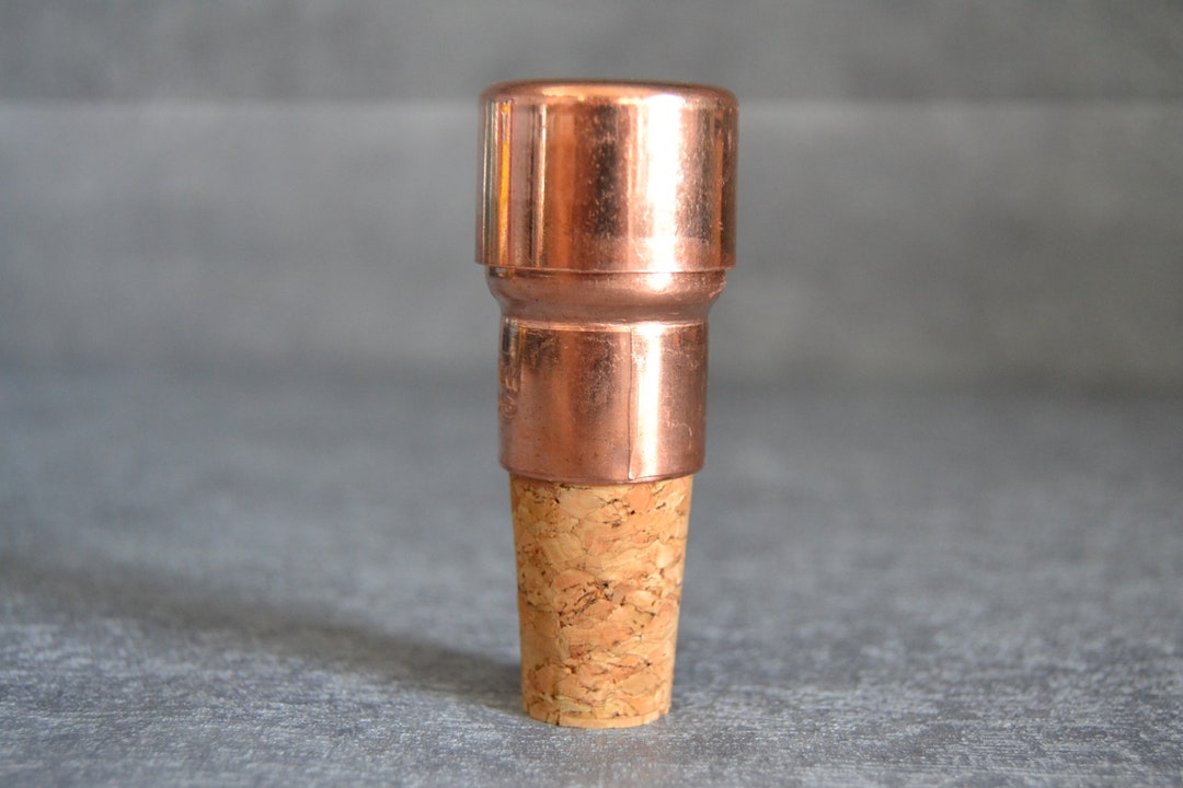 WINE STOPPER Wine Bottle Stopper, Cork Bottle Stopper, Made of Copper ...