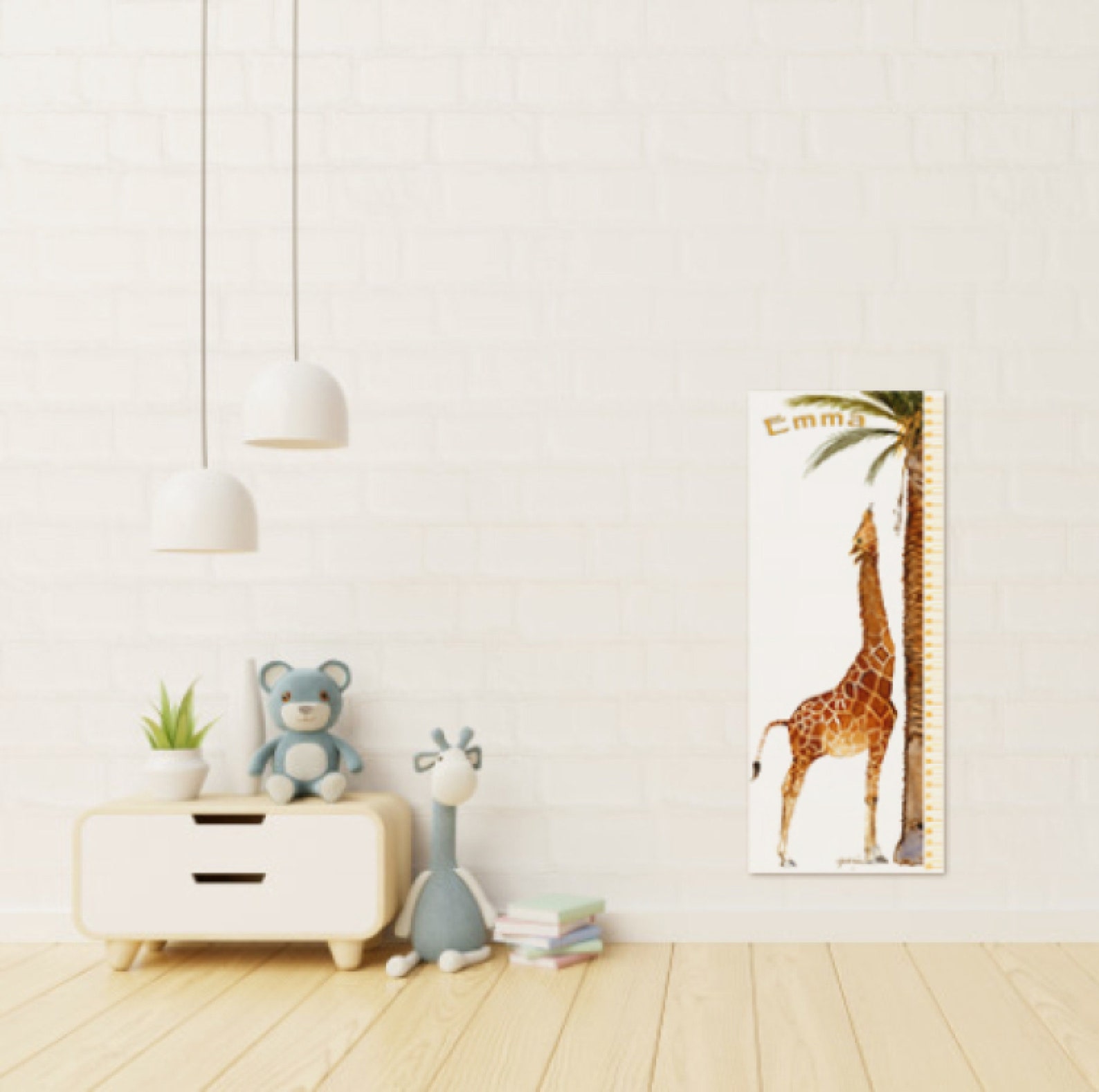 Giraffe Growth Chart - Etsy