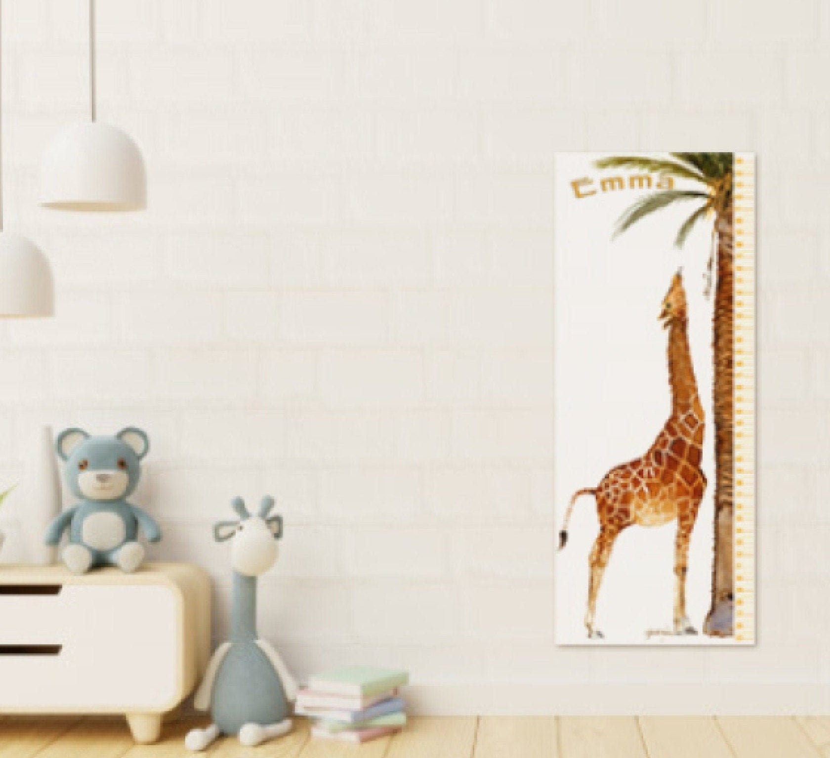Giraffe Growth Chart - Etsy