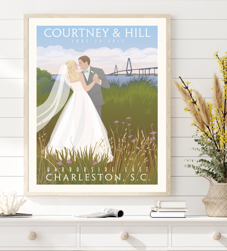 Personalized Farm Wedding Poster Rustic Wedding Wedding - Etsy
