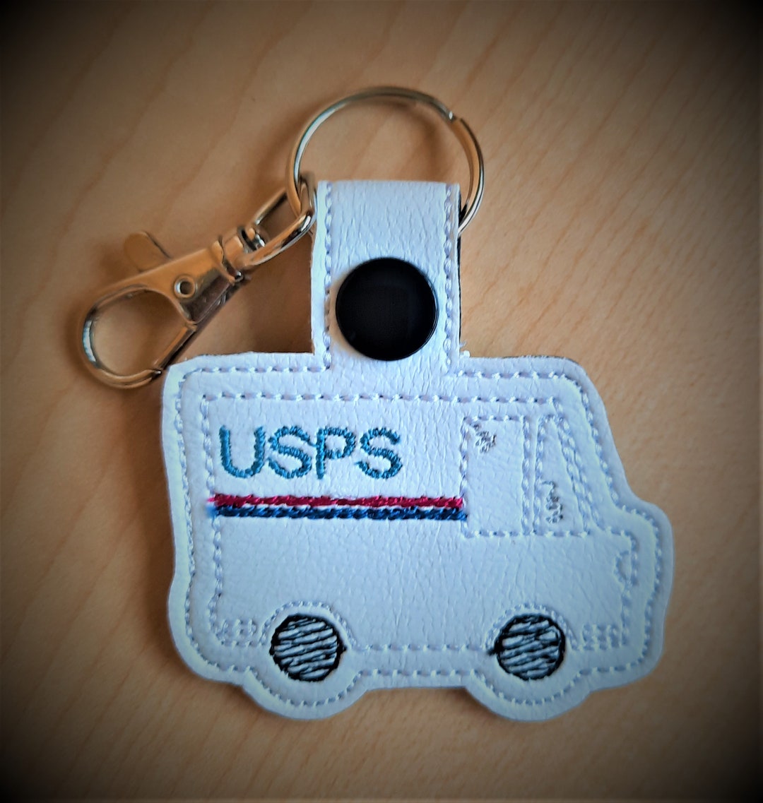 USPS Postal Truck Keyfob Perfect Gift for Your Mailman Cute Thoughtful ...