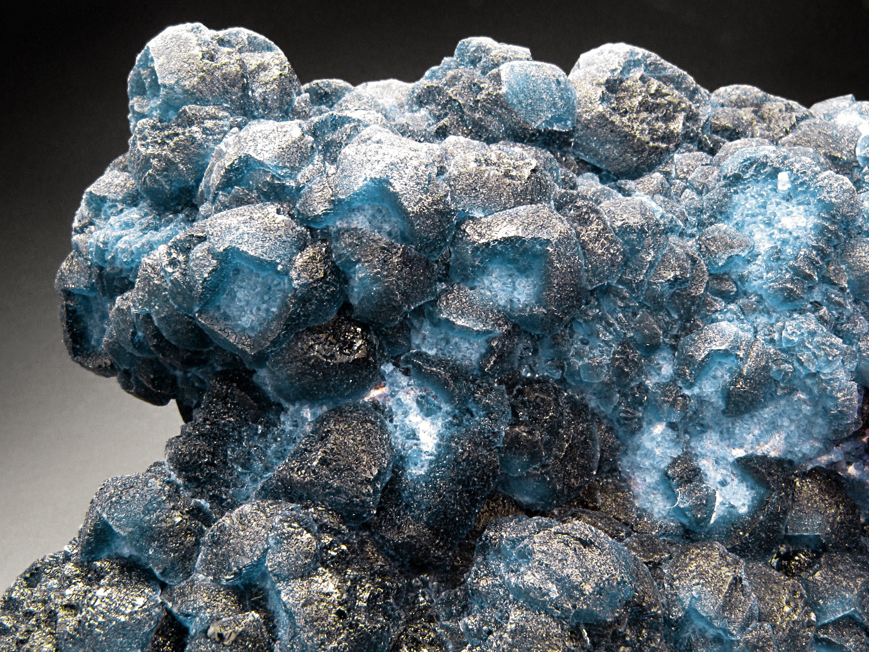 Blue Fluorite on Quartz Crystals, Inner Mongolia, China - Etsy
