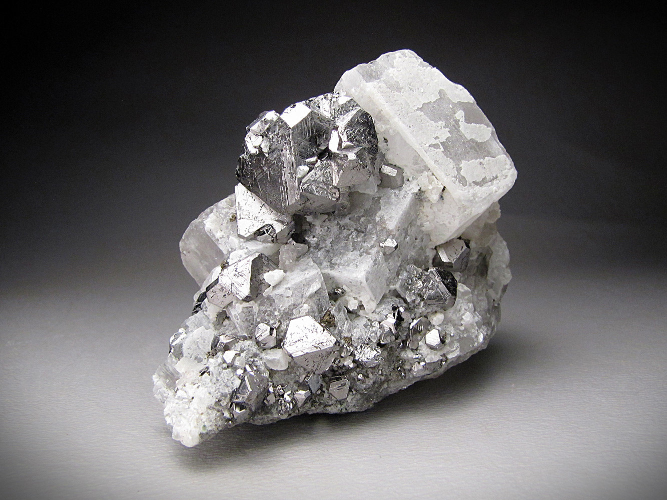 Carrollite on Calcite, Kamoya South Mine, Congo - Etsy