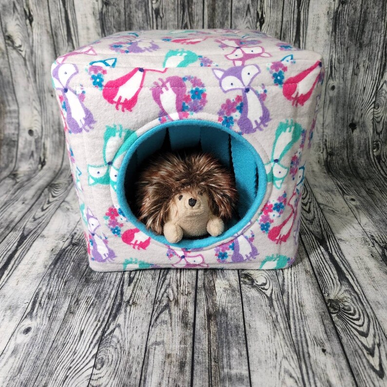 Cozy Cuddle Cube / Cuddle Cube / Cube Hideout / Small Animal - Etsy