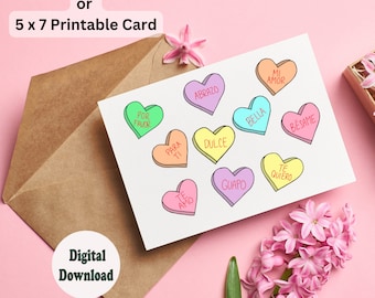 Imprimible Feliz Dia De San Valentin Tarjeta | Spanish Valentines Day ...