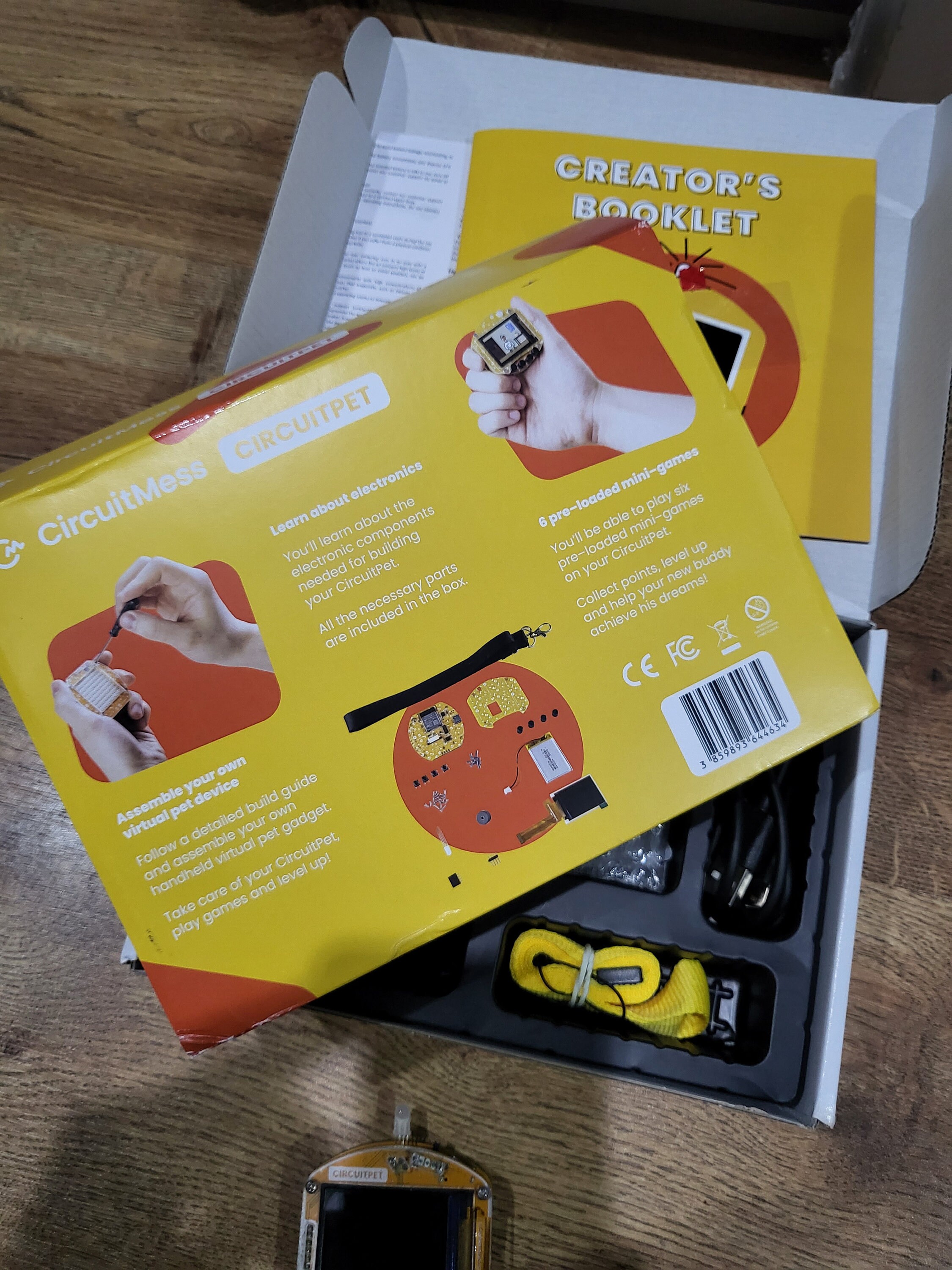 Circuit Pet Build, Code and Play With A Handheld Virtual Pet Tamagotchi ...