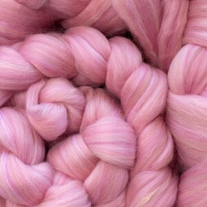 Roving,ballet,hand Dyed Roving,pink Merino Roving,ballerina Pink Wool ...