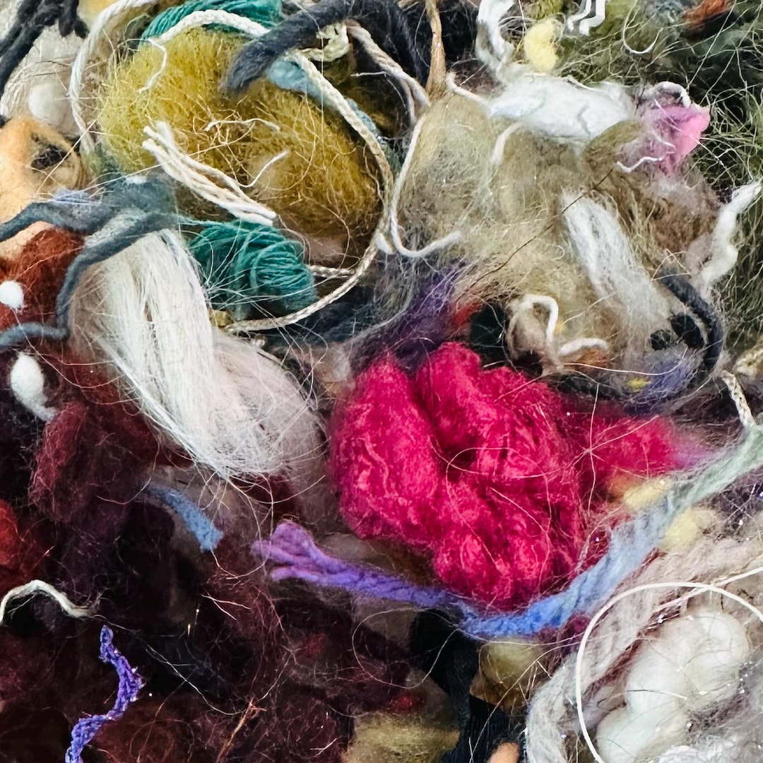 TEXTURAL STUDIO Scraps for Carding and Felting, Textural Wet Felting ...