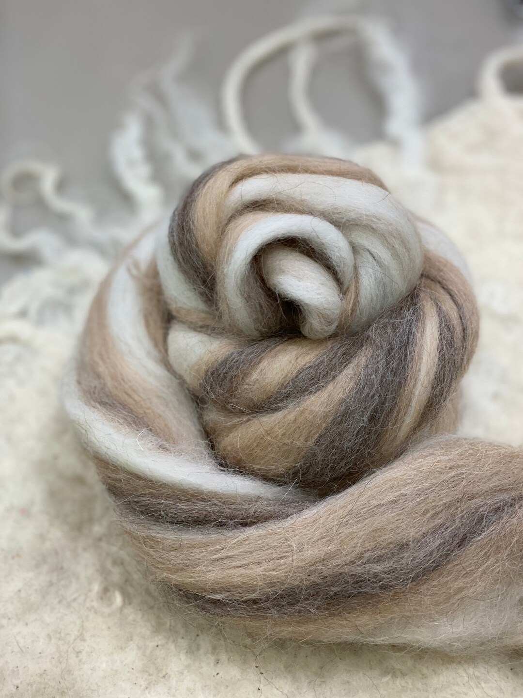 CLEARANCE ROVING, Palomino Organic Spinning Felting Roving, Suri Alpaca ...
