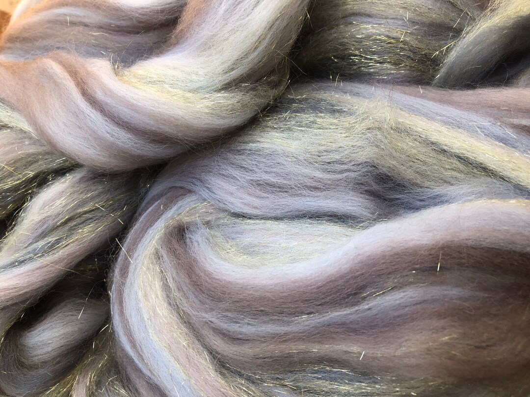 ROVING Moonshine, Wet Felting Spinning Wool,felting Kit,weaving Roving ...
