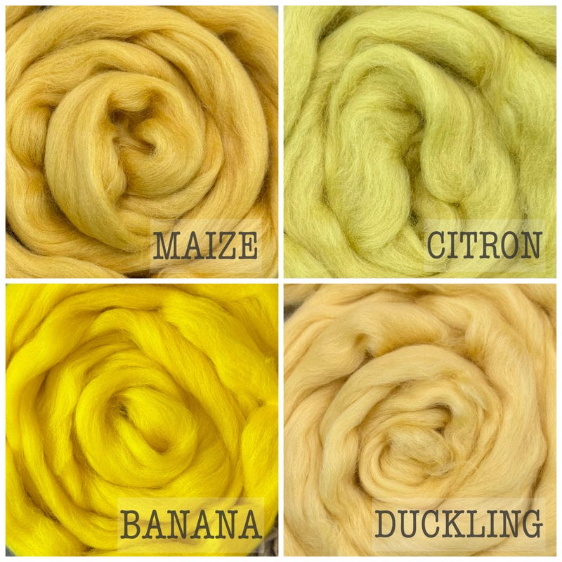 Wool Flowers - Etsy