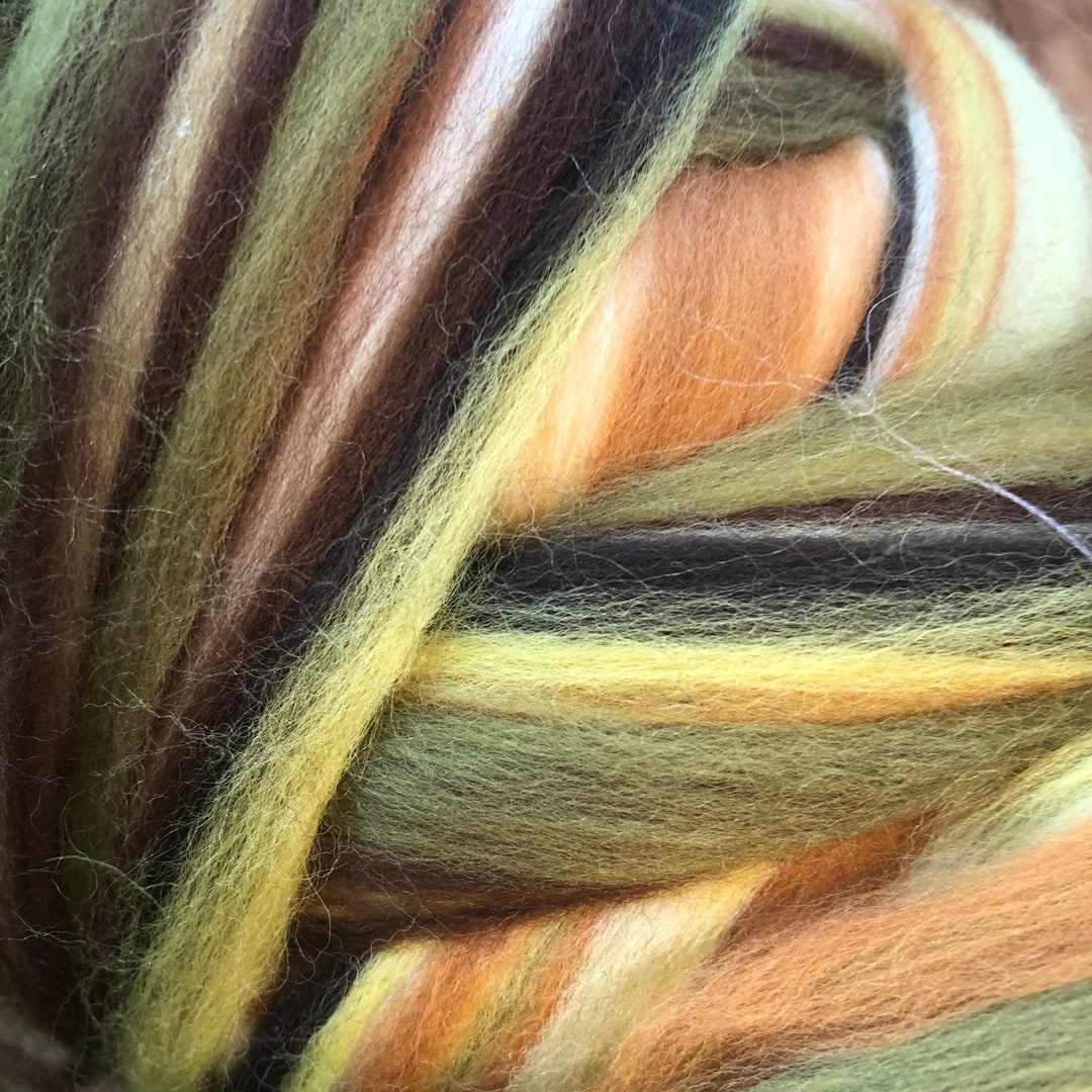 ROVING, Righteous and Fine, Retro Fall Spinning Roving,felting Fiber ...
