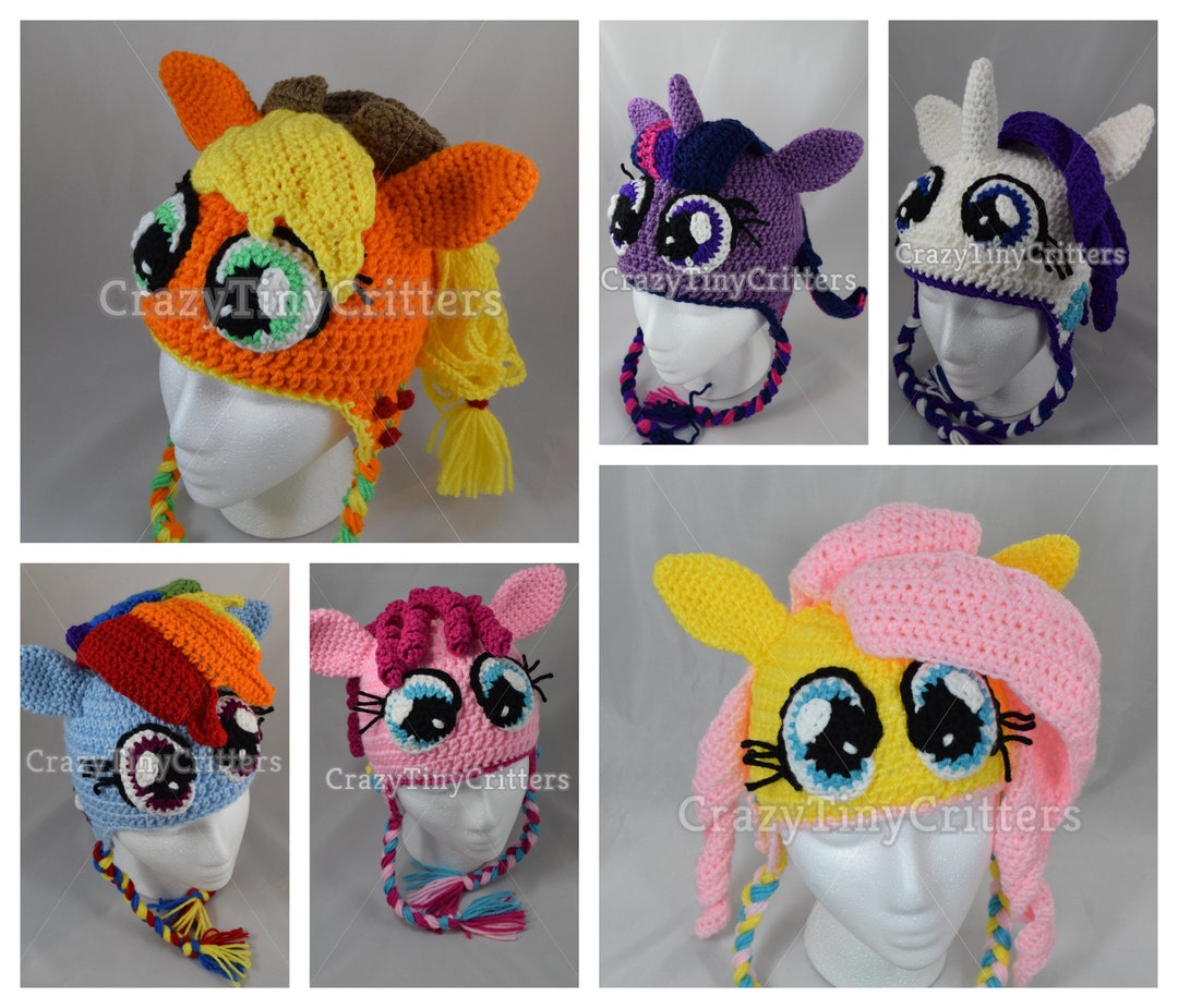 My Little Pony Hats - Etsy