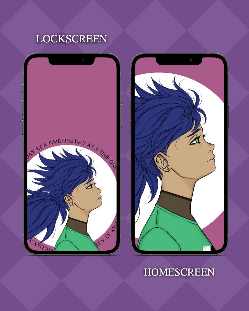 One Day at A Time Phone Wallpaper Pack: Anime Illustration (digital ...