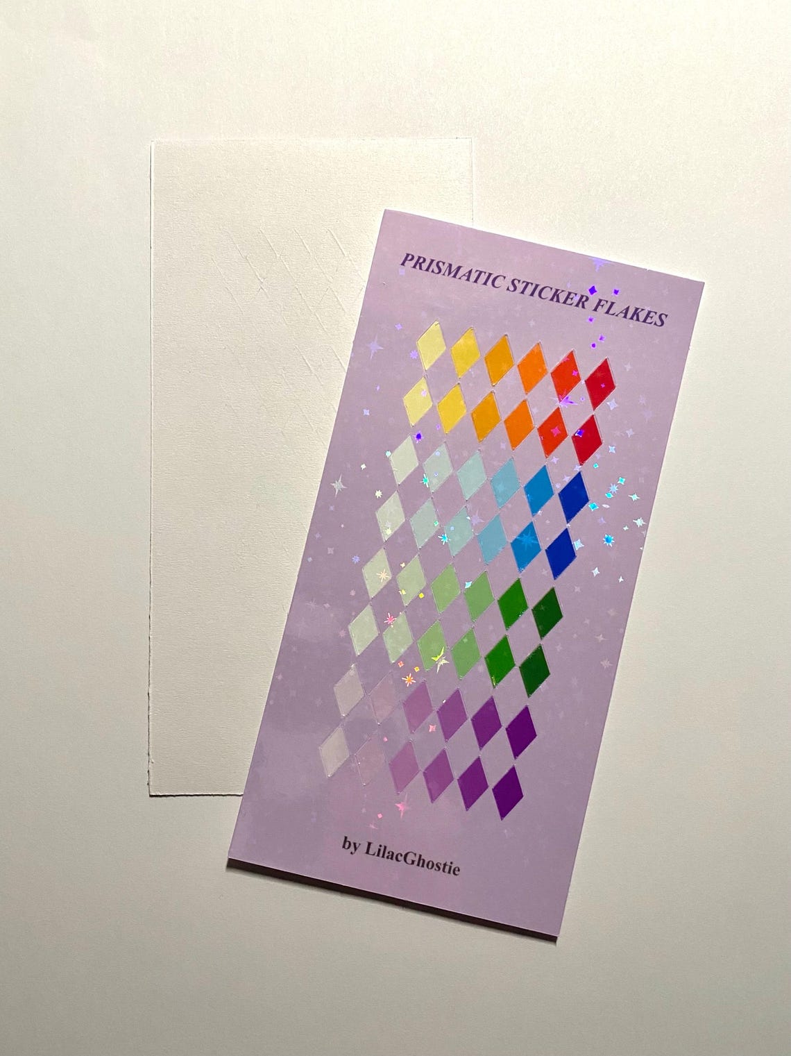 Prisma Diamonds Sparkly Sticker Sheet: Planner, Journal Decoration - Etsy