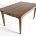 820 Extension Table With Leaf Storage, Farmhouse Table, Farm Table ...
