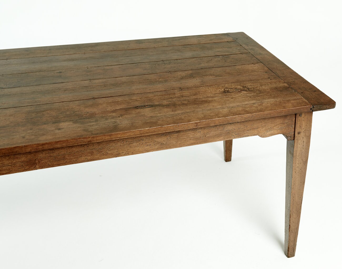 817 Extending Farmhouse Table, Self Storing Leaves, Farm Table With ...