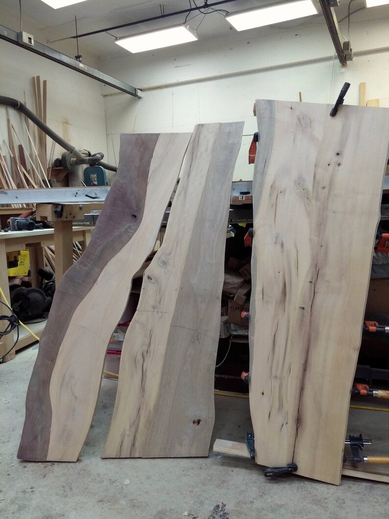 607 Solid Walnut Dresser, Chest of Drawers, Natural Edge, Live Edge ...