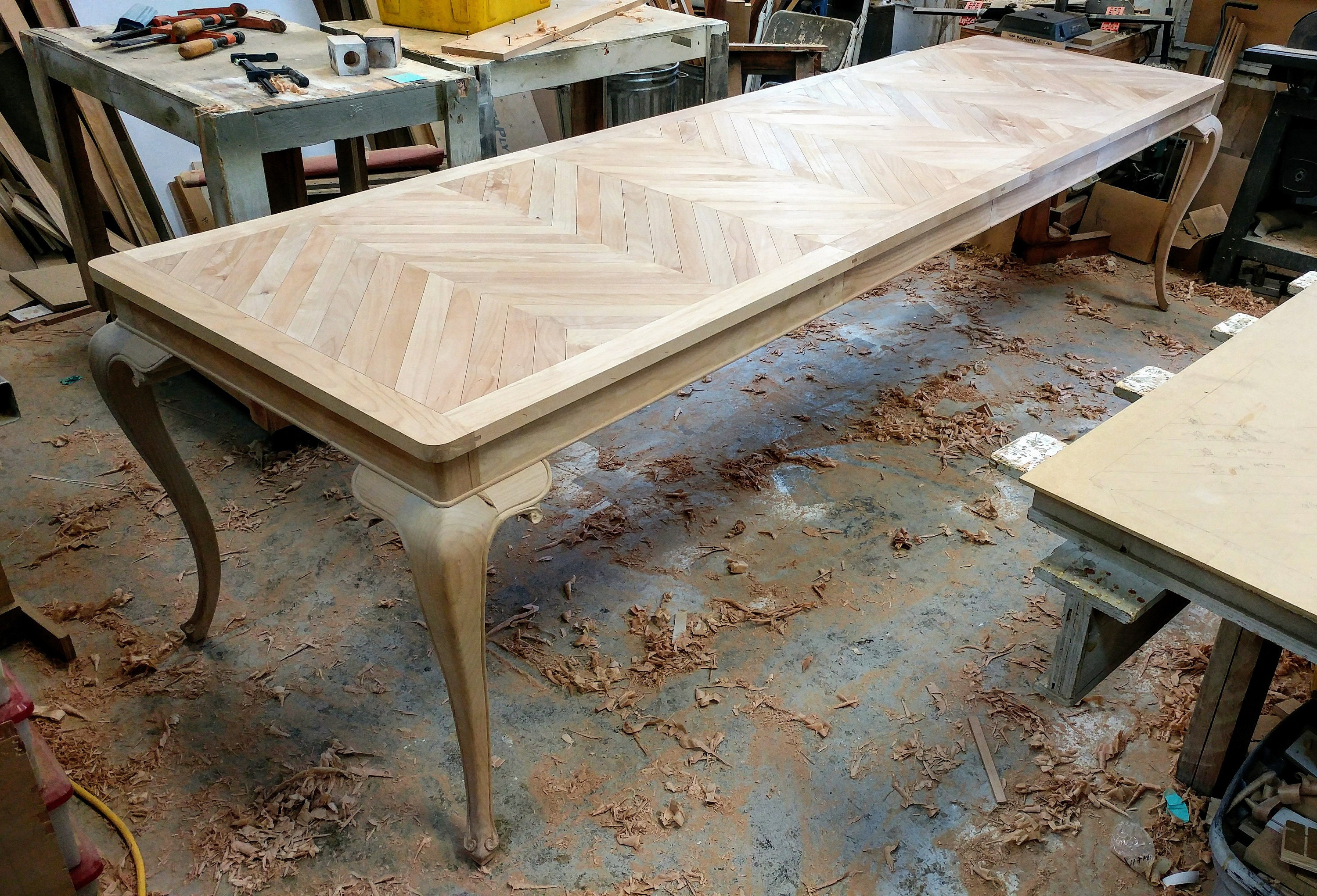 791 French Extension Table French Extension Table, Extending Table ...