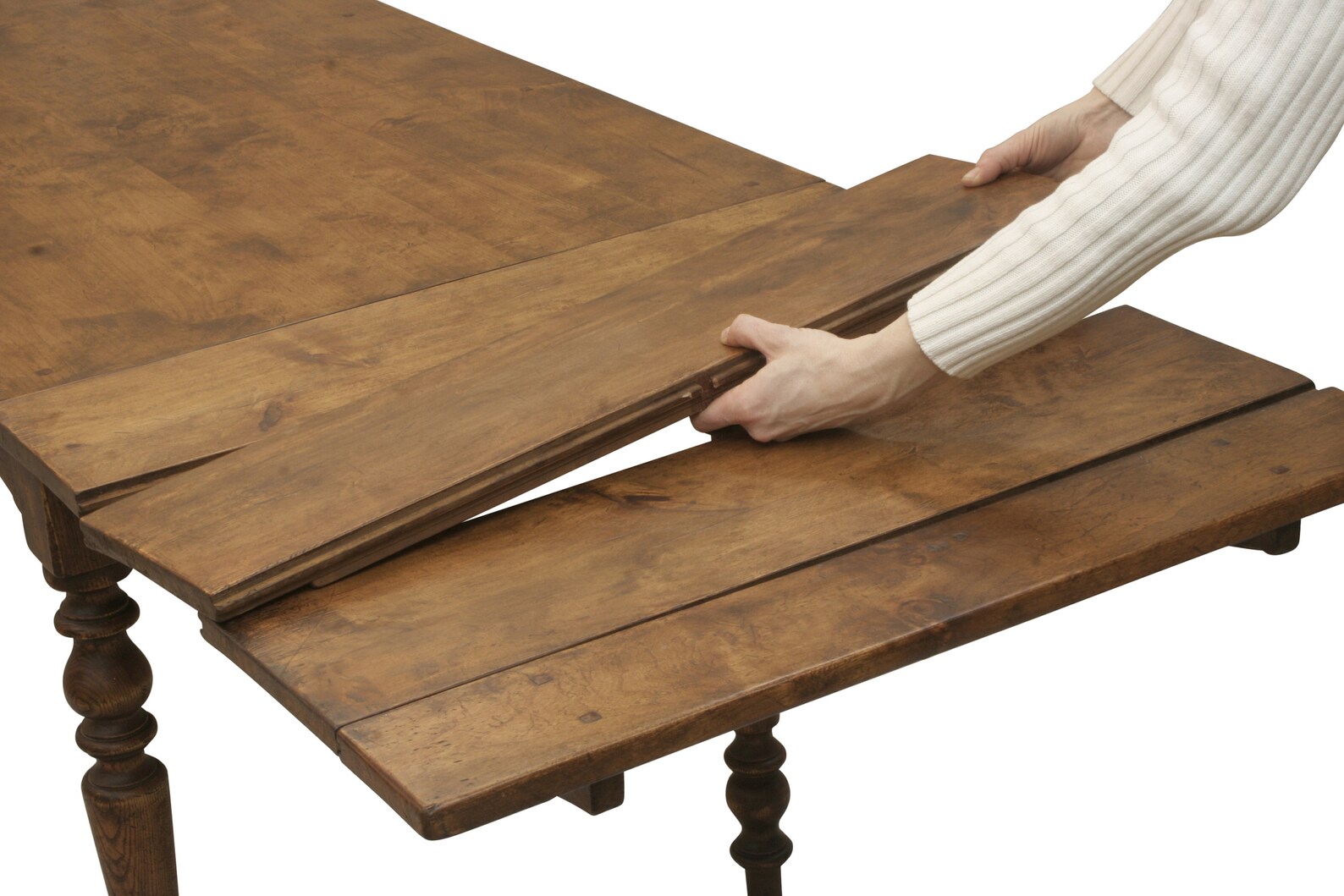 244 Extending Harvest Table, Farmhouse Table, Extendable Farm Table ...