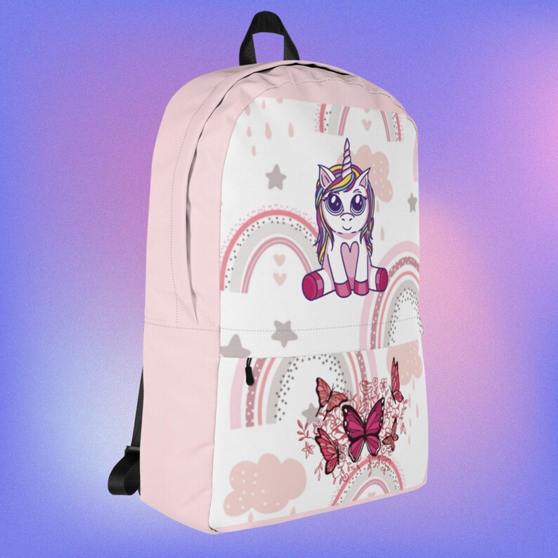 Rainbow Unicorn Backpack, Kid Backpack, Back to School, Unicorn Gift ...