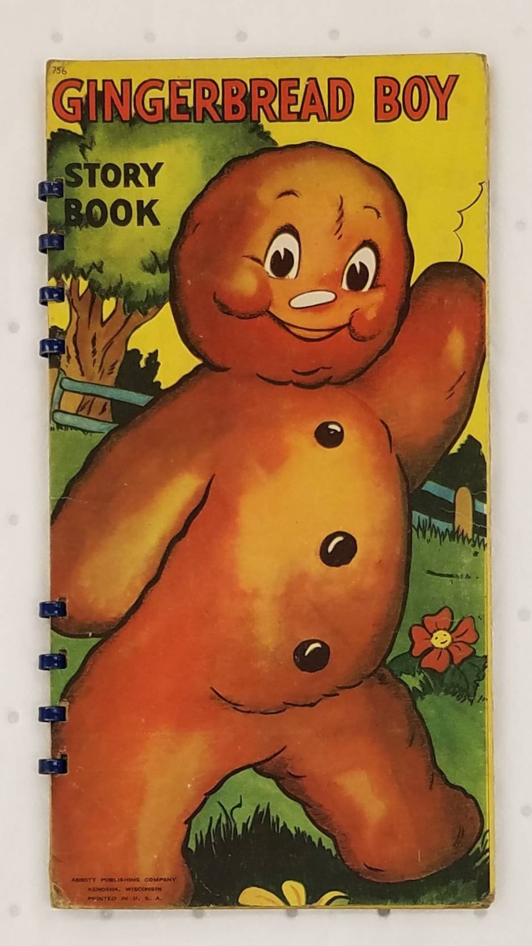 Gingerbread Boy Story Book Abbott Publishing Company Kenosha - Etsy.de