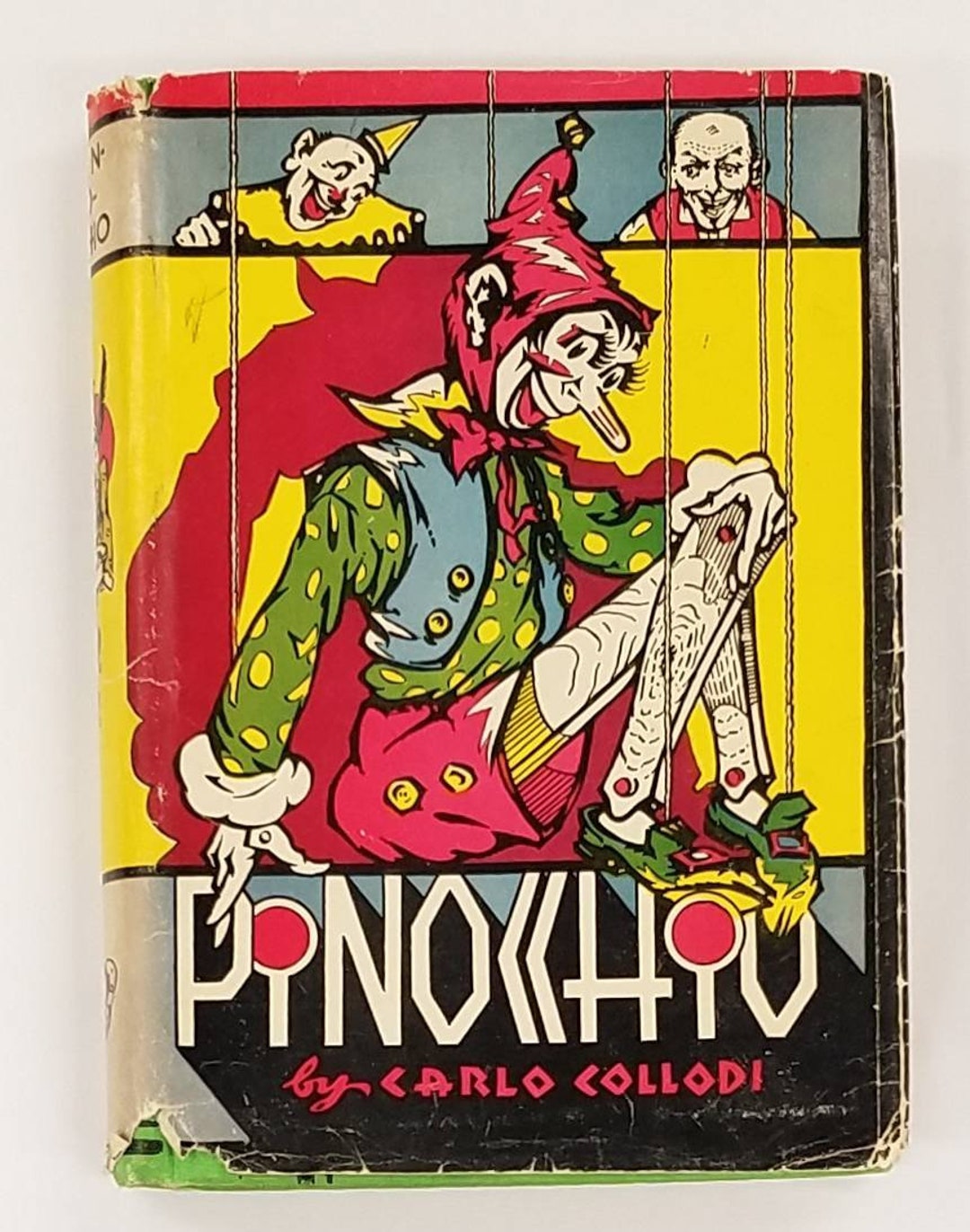 Pinocchio by Carlo Collodi - Art Deco Early Illustrated Edition of ...